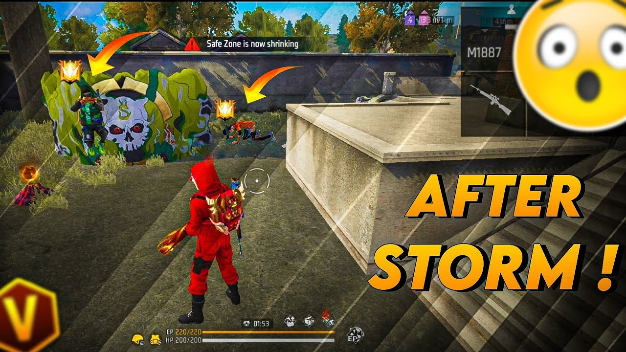 AFTER STORM 🌪️ MOMENTS 🎯⚡(MONTAGE) || FREE FIRE || #viral #freefire # ...