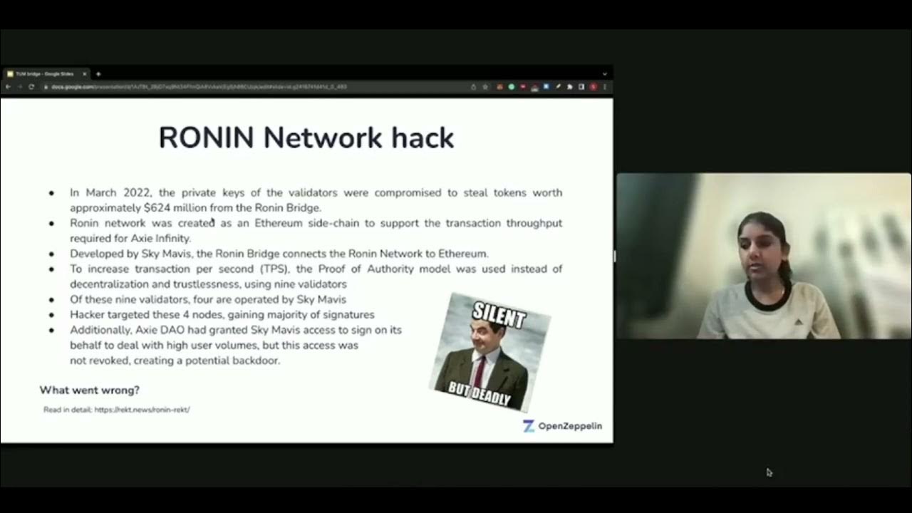 Bridge Security in Blockchain, Smriti Verma (OpenZeppelin) - YouTube