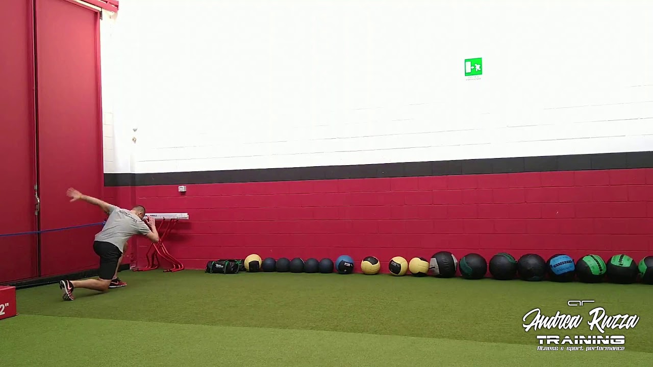 Half Kneeling Lateral Sprint - YouTube