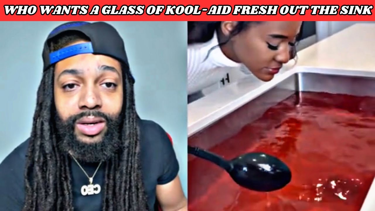 Making Kool-Aid In The Kitchen Sink Is Crazy - YouTube