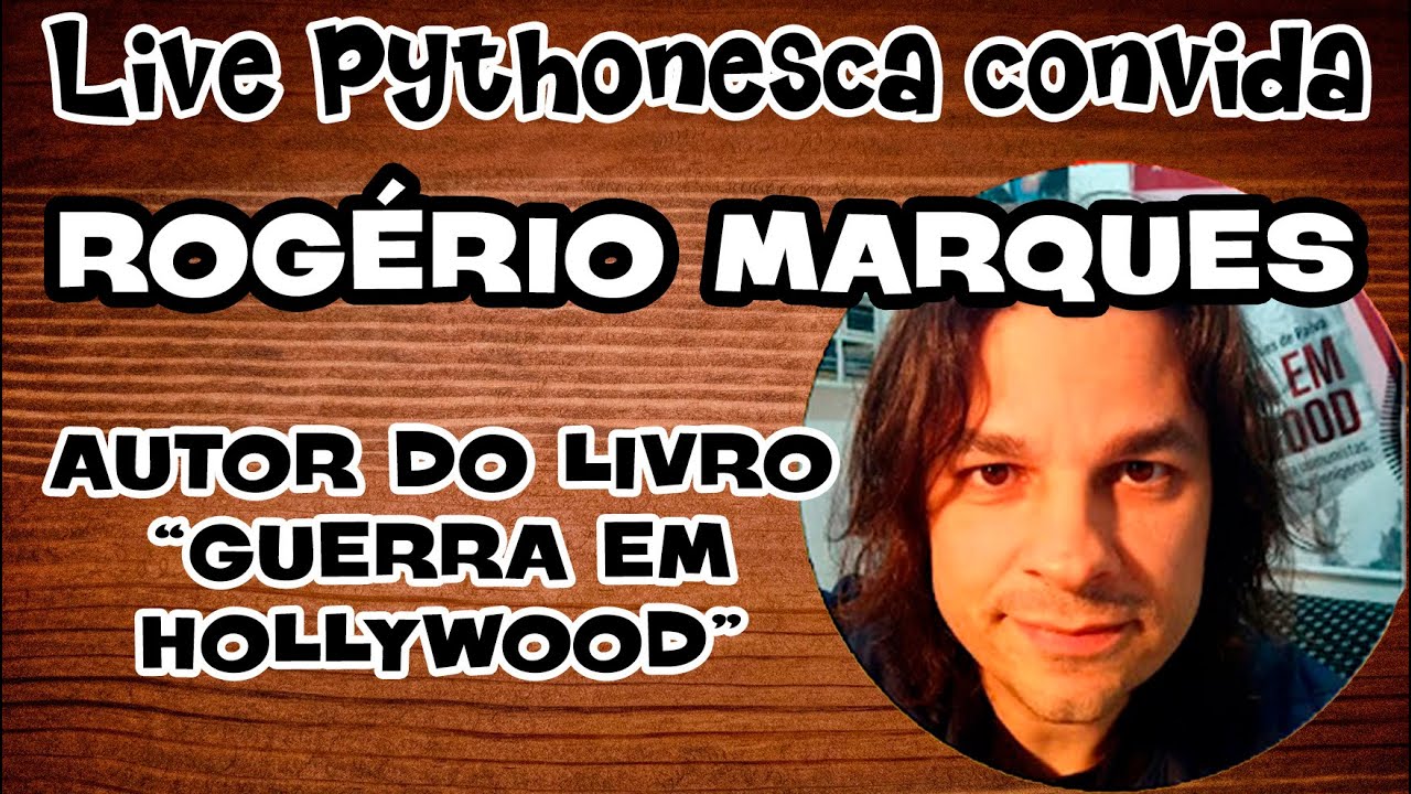ROGÉRIO MARQUES, autor do livro "Guerra em Hollywood" - YouTube