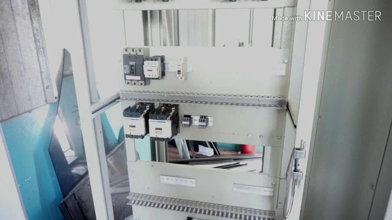 Review Box Panel Listrik Free Standing Powder Coating - YouTube