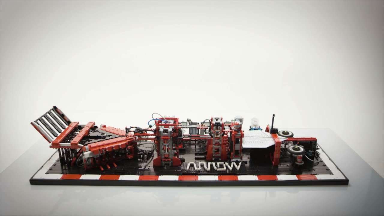 Lego Paper Plane Machine YouTube Lego Paper Plane Machine YouTube