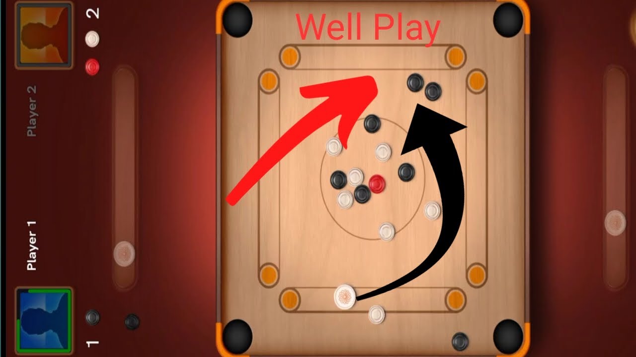 CARROM BOARD GAME 6||HOW TO PLAY BEST||C B Game3.0 - YouTube