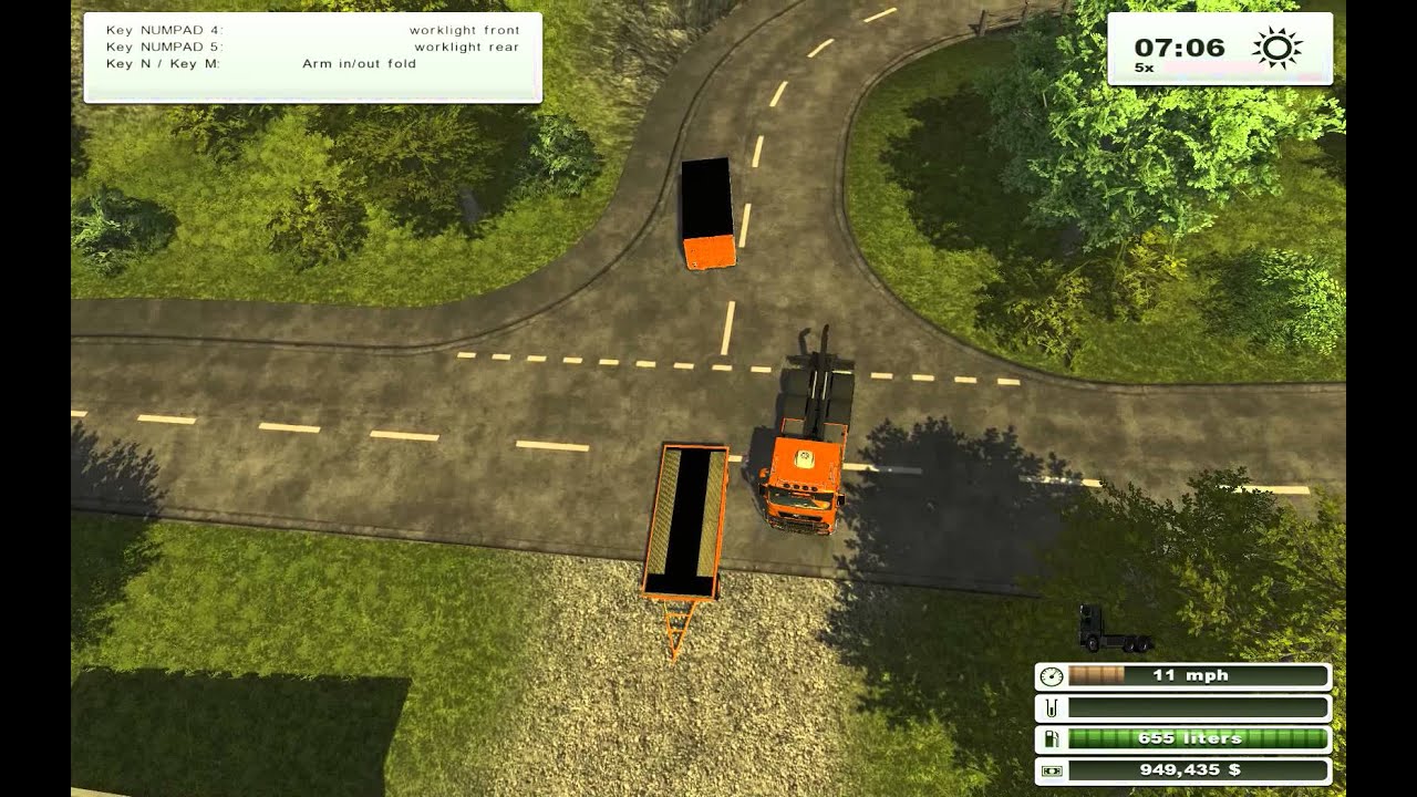 Volvo Container truck pack operation Farming Simulator 2013 - YouTube