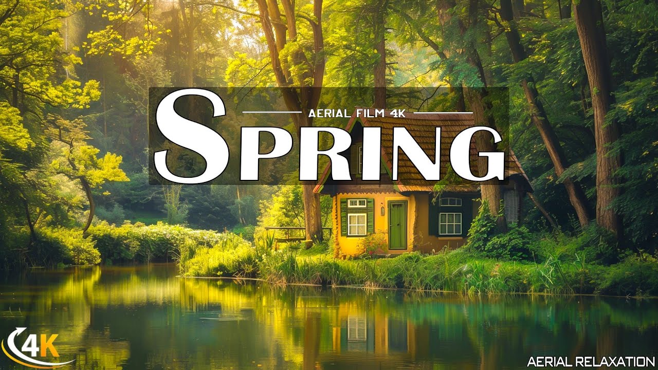 Enchanting Spring Forest with Beautiful Piano Music 🌷 Spring Ambience ...