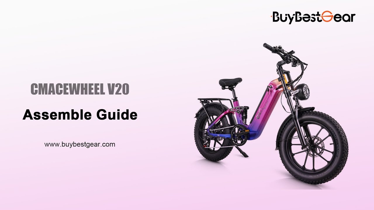 Assembly Instructions for CMACEWHEEL V20 E-MTB - YouTube