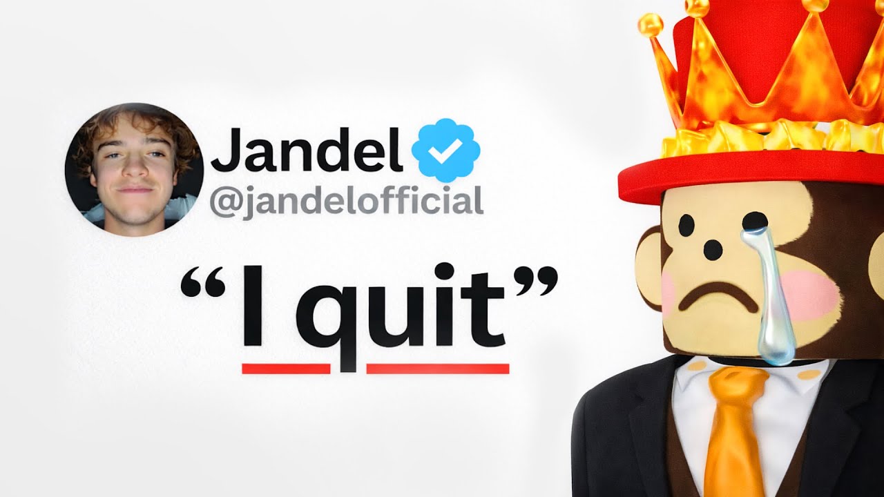 The Deserved Downfall of the Richest Roblox Developer... (Jandel) - YouTube