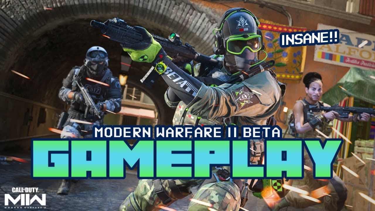 Call of Duty: Modern Warfare II BETA Gameplay! - YouTube