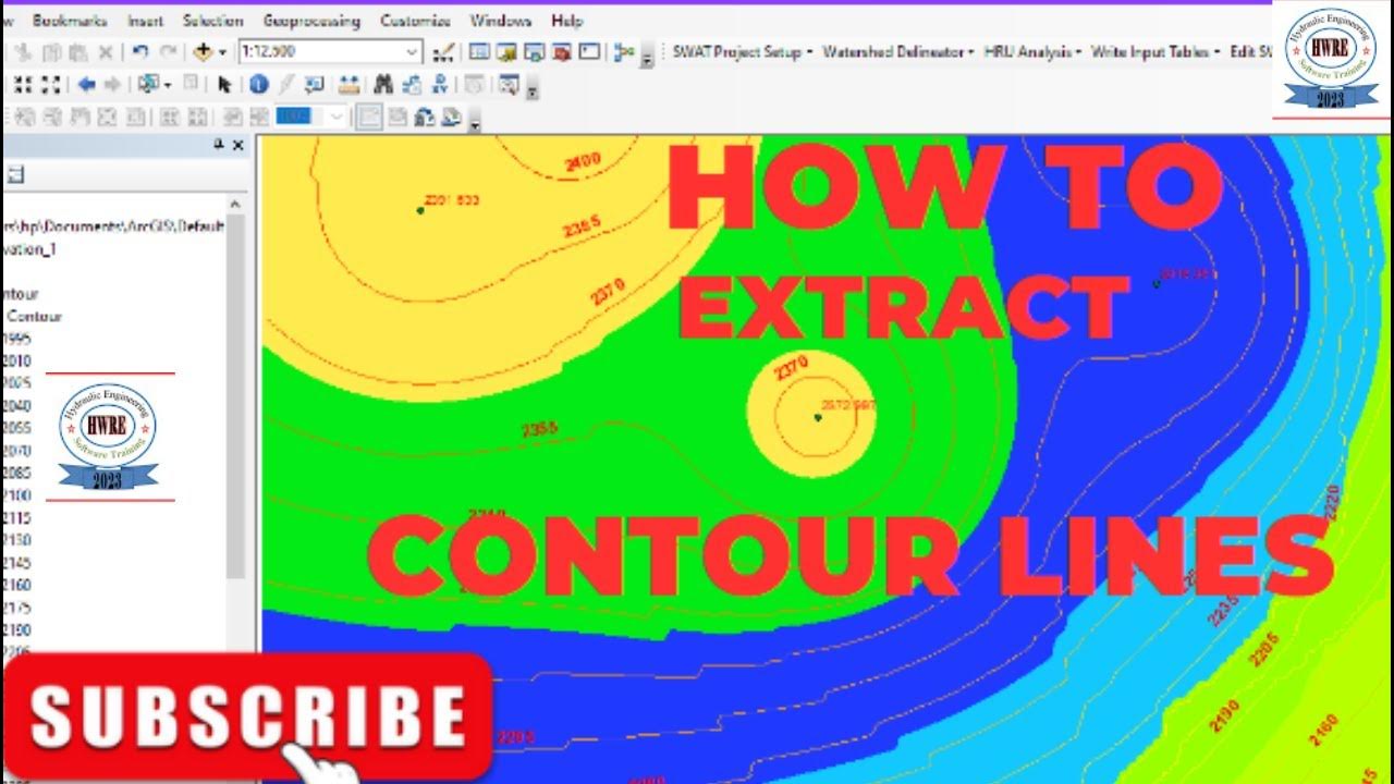 How to Quickly Extract Contour Lines of Your Study Area Using Google Earth Pro|Hydropower ...