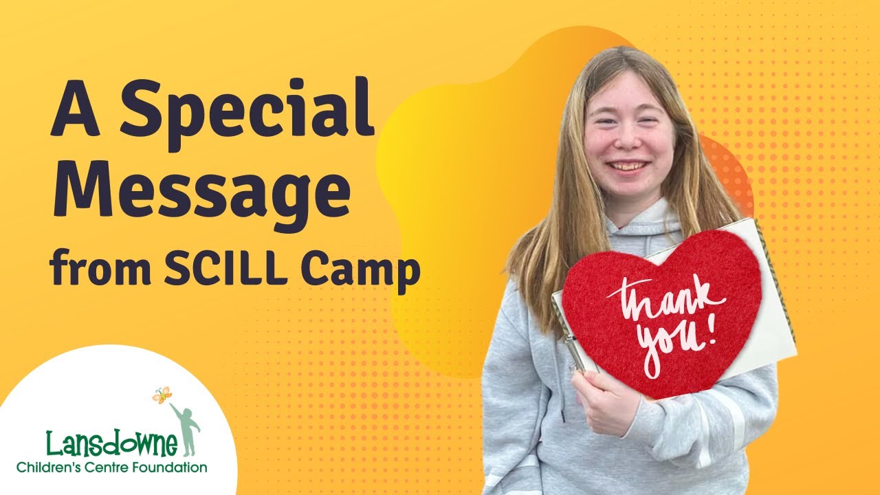 SCILL Camp Support, Thank You Lansdowne Foundation! - YouTube