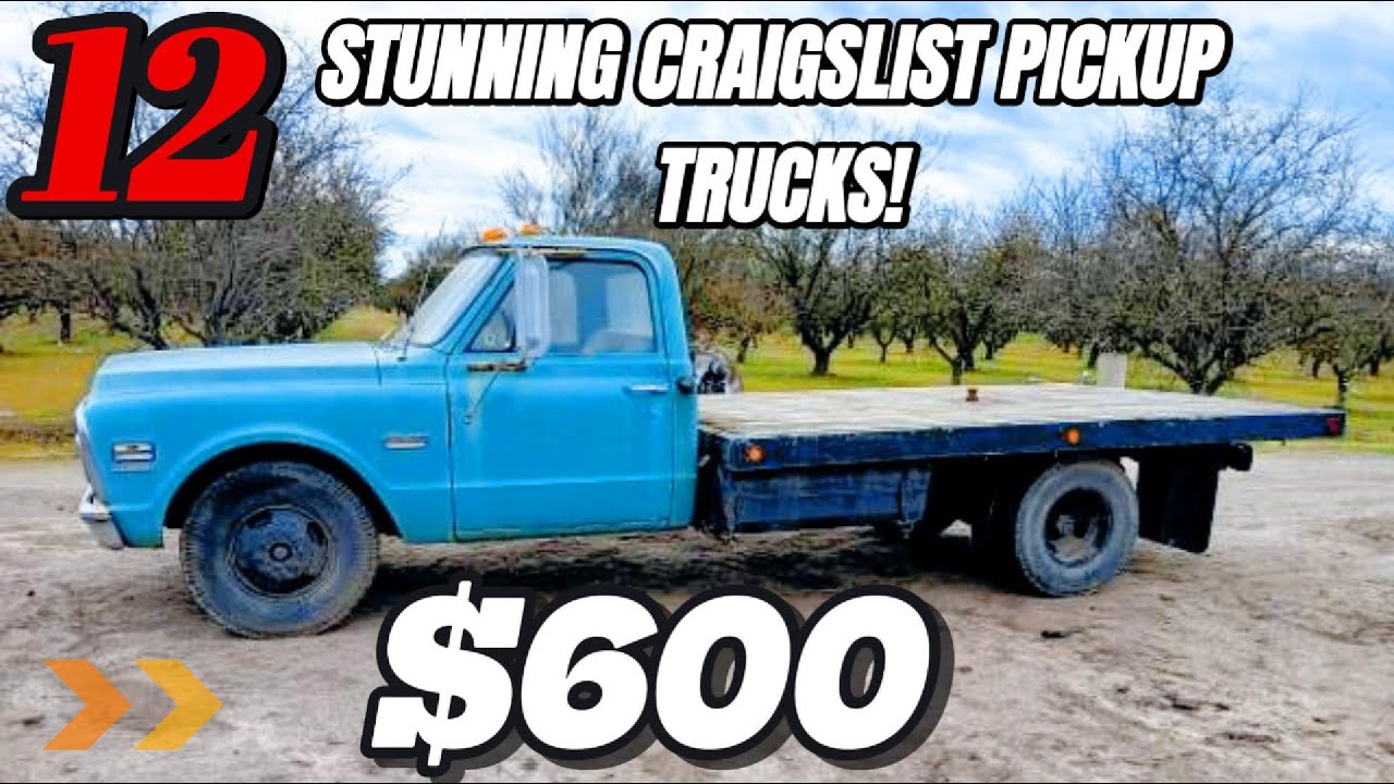 Craigslist’s Best Deals: 12 Stunning Pickup Trucks for Sale! - YouTube