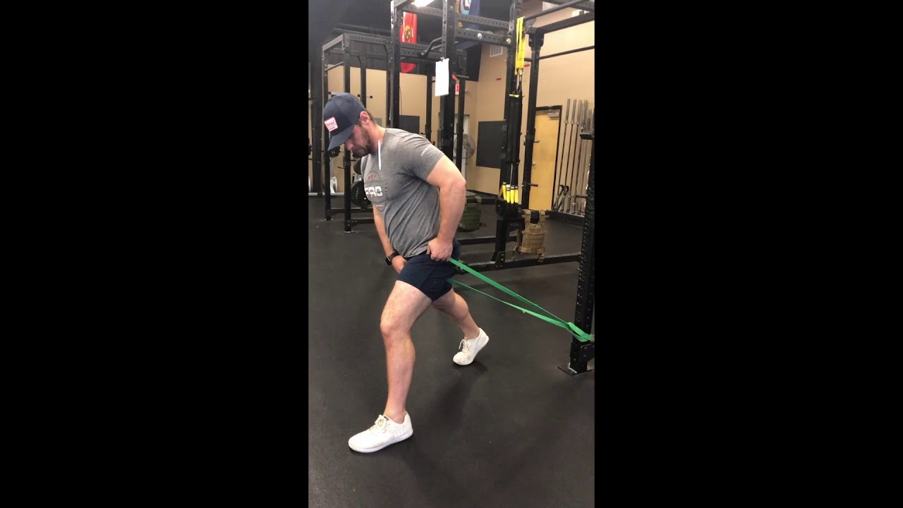 Hip ER Banded Distraction - YouTube