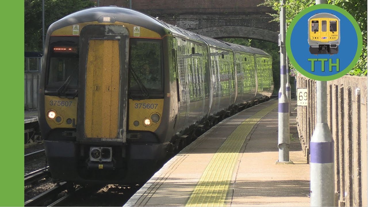 Class 375 at Snowdown - YouTube