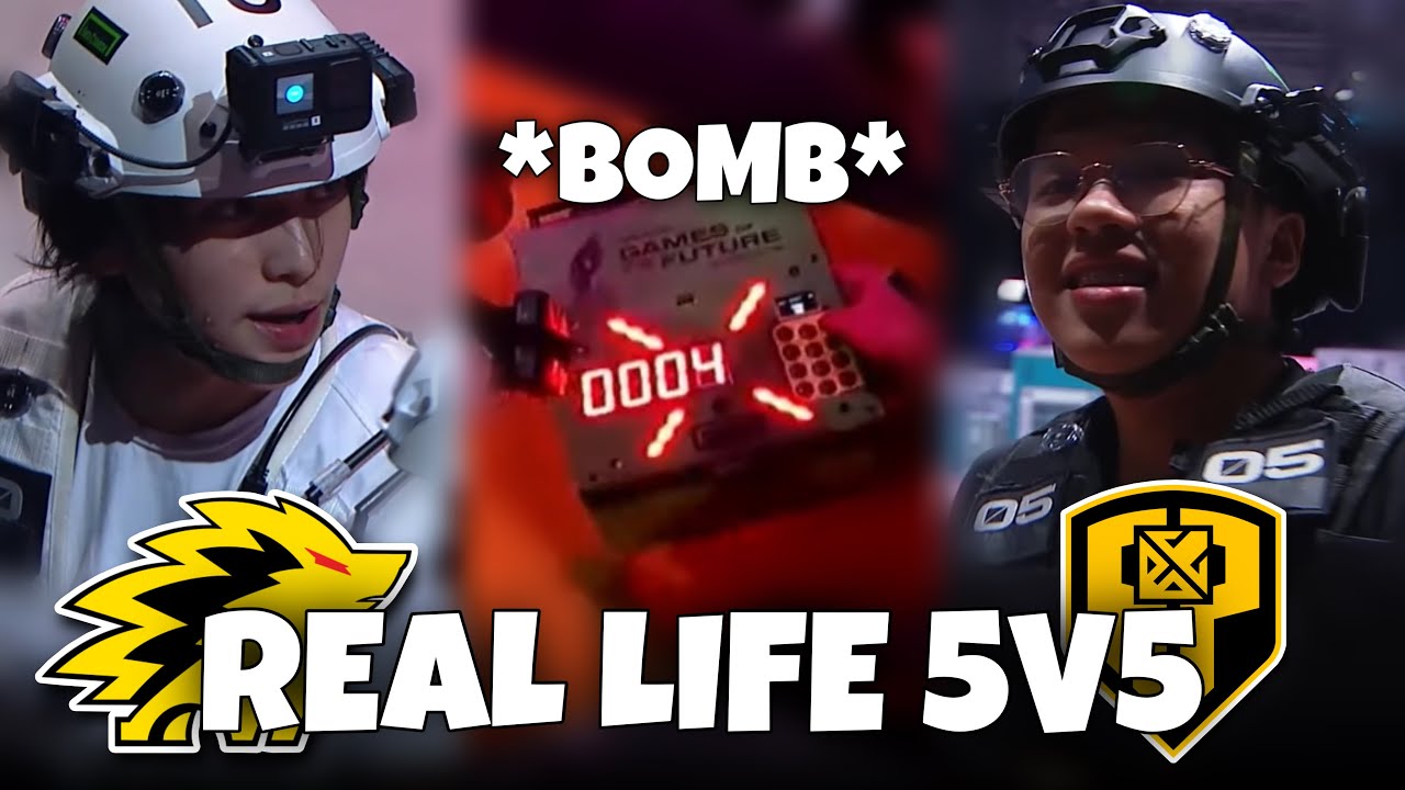 ONIC ESPORTS vs AP BREN in REAL LIFE LASER TAG… 🤣 [FULL MATCH] - YouTube