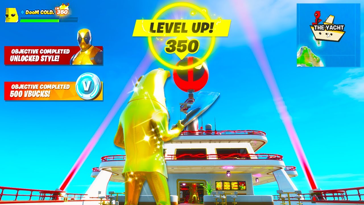 LEVEL 350 GOLD PEELY in Fortnite.. this HAPPENED! (WORLD'S FIRST) - YouTube