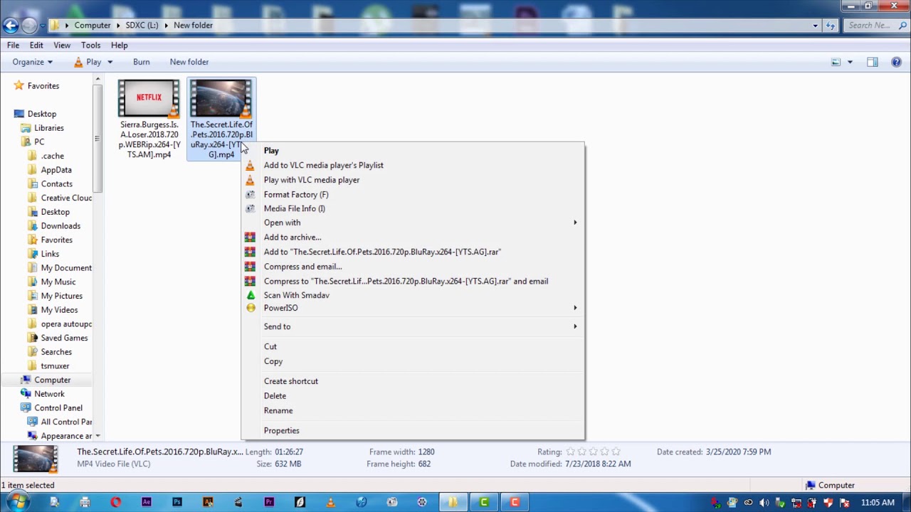 How to join/merge large video files in 10 seconds using Avidemux - YouTube