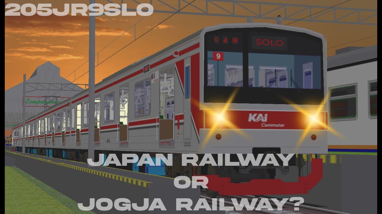🔴LIVE || Yogyakarta! Dinas KRL JR 205 Series Menuju Stasiun Solo ...