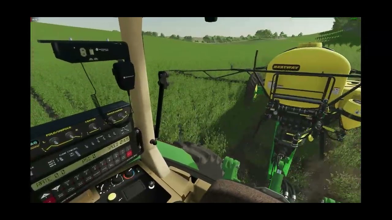 FS22 Hubbard , NE | First Contract | Spraying 105 Acres - YouTube