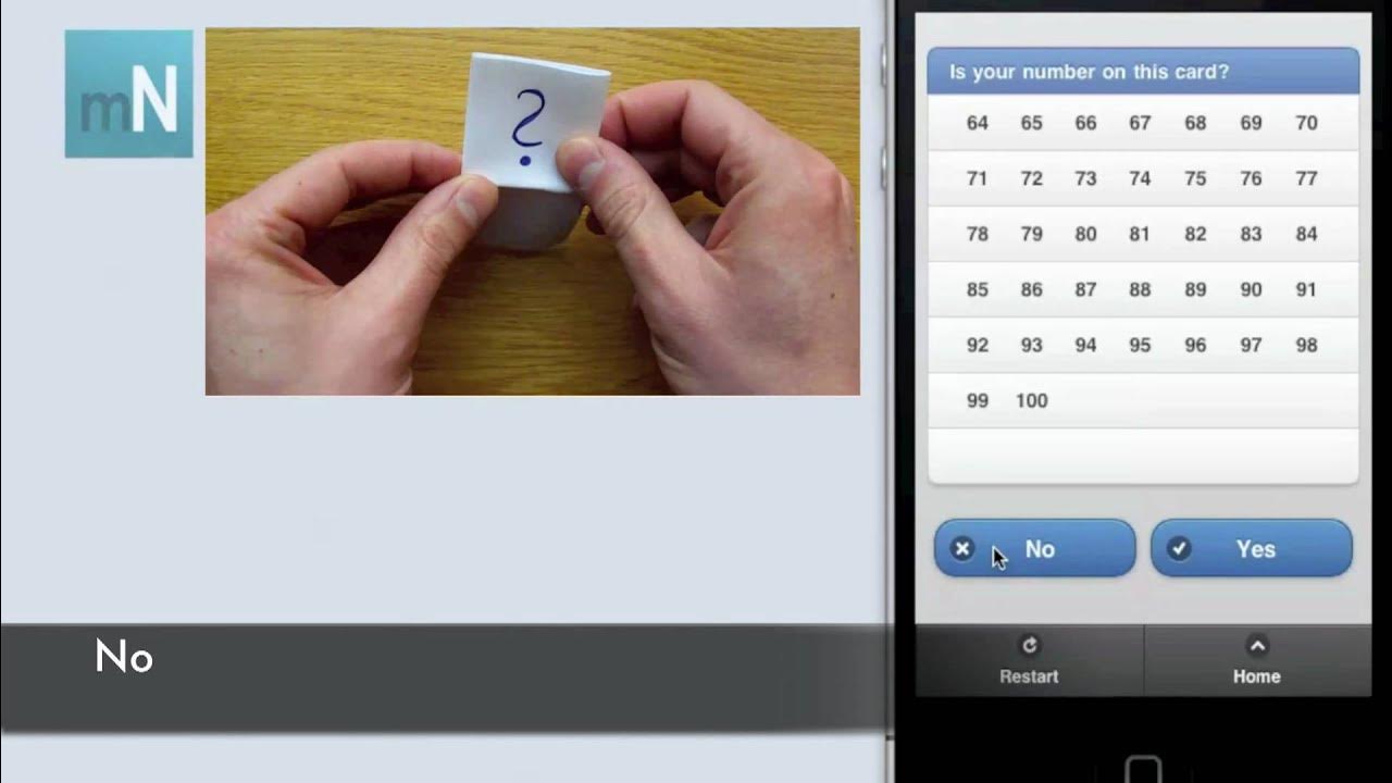 mNumbers - Magic Numbers ... the mind reading App (video tutorial ...