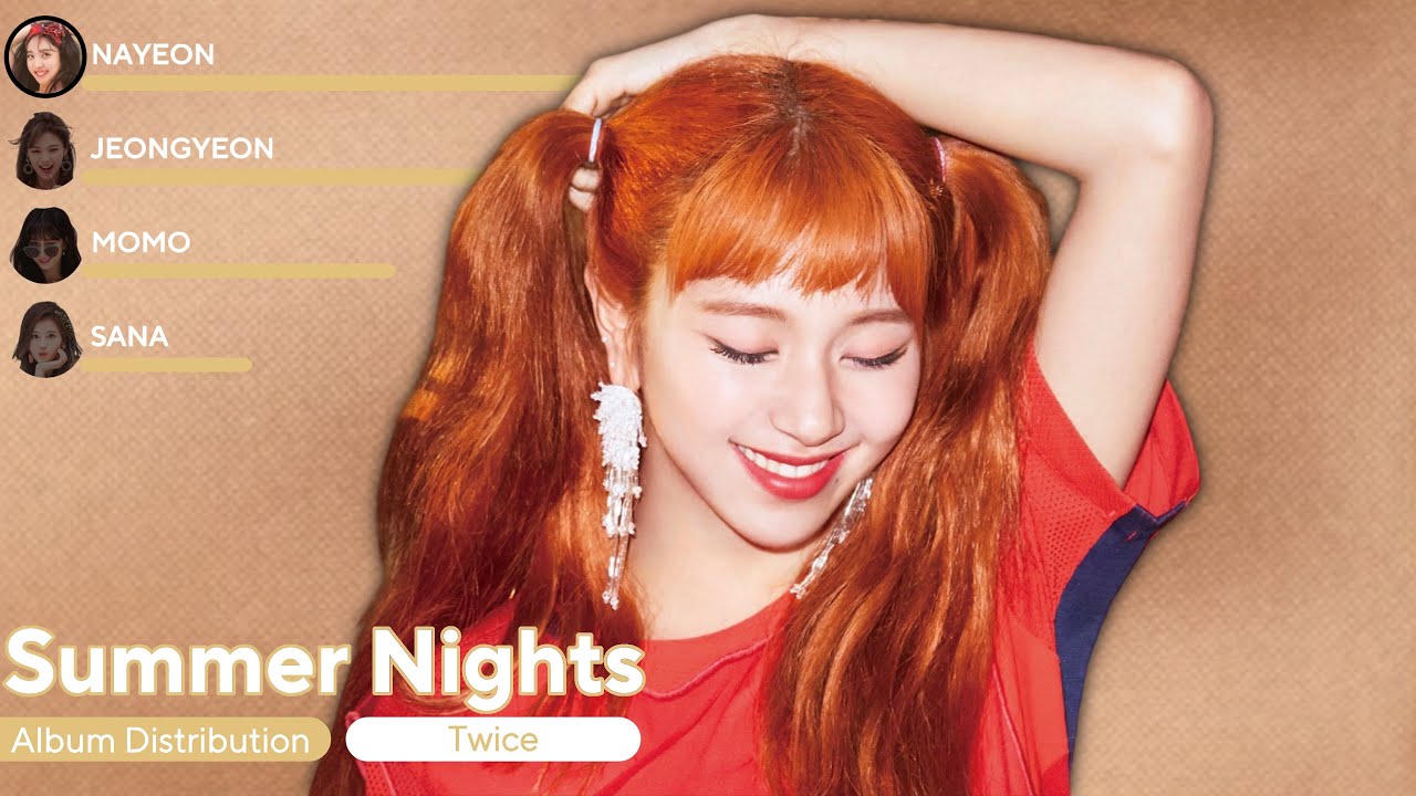 TWICE - Summer Nights (Album Distribution) - YouTube
