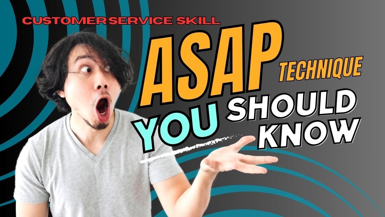 Customer Service Skills | ASAP Technique #viral #youtube #viralvideo # ...