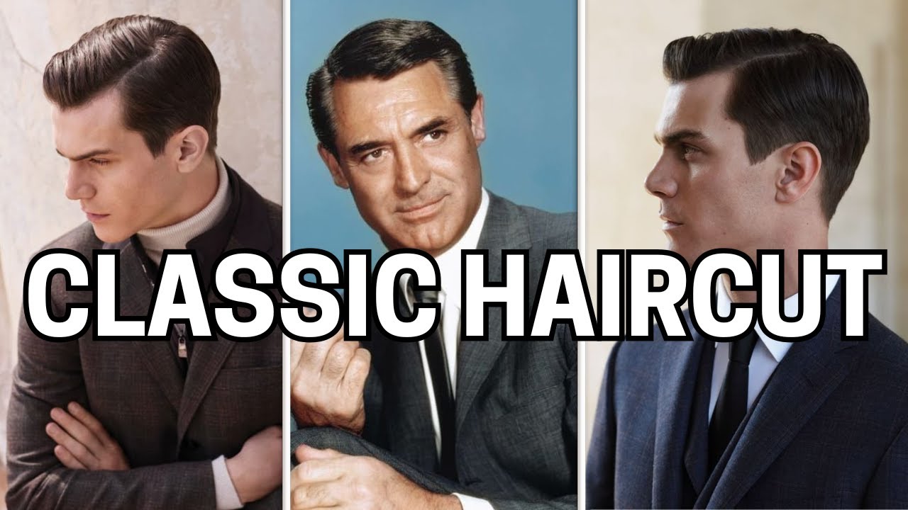 How to Create The Classic Gentlemen's Haircut - YouTube
