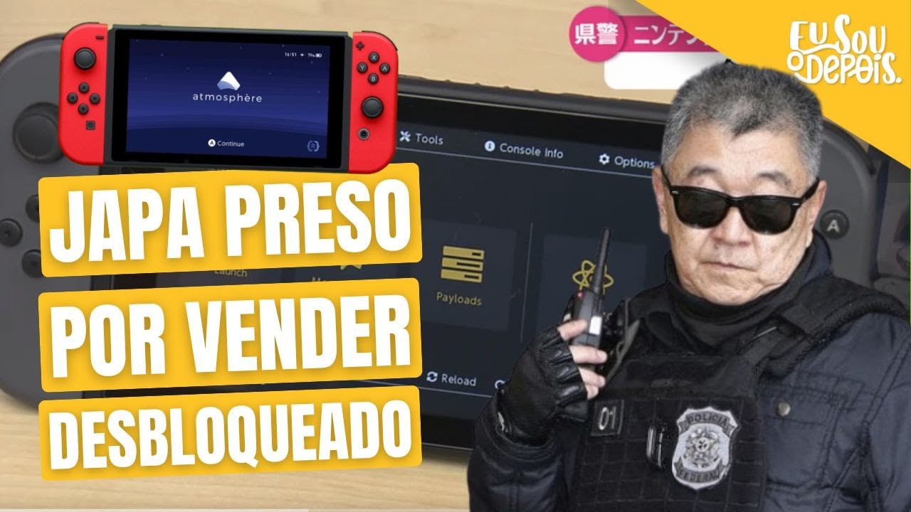 ALERTA! Pirataria de jogos: japonês é preso por vender Switch hackeado ...