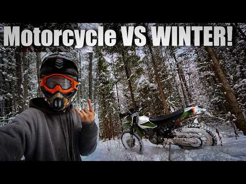 Motorcycle VS WINTER | 8K 360 - YouTube