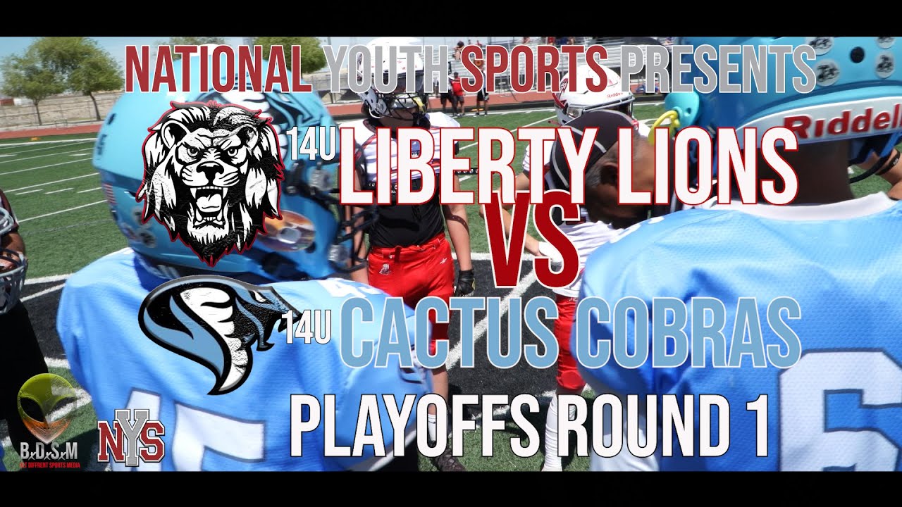 NYS PLAYOFFS - (GAME OF THE WEEK) (14U) LIBERTY LIONS VS (AZ) CACTUS ...