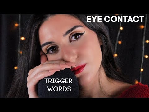 Don't Look Away - Intense Eye Contact Hand Movements, Trigger Words ️ ASMR - YouTube