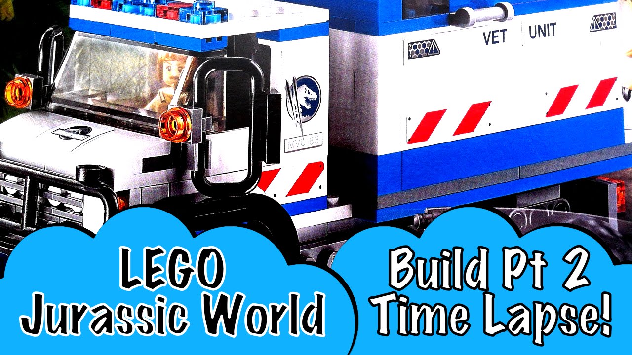 TL Build Pt2 LEGO Jurassic World Building Toy 5 Minifigs Velociraptors ...