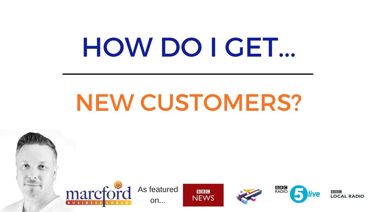 How do I get new customers? - YouTube