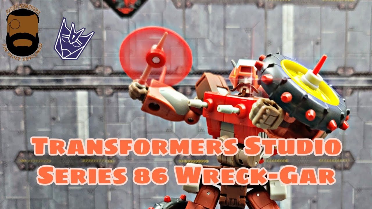 Transformers studio series 86 Wreck-Gar - YouTube