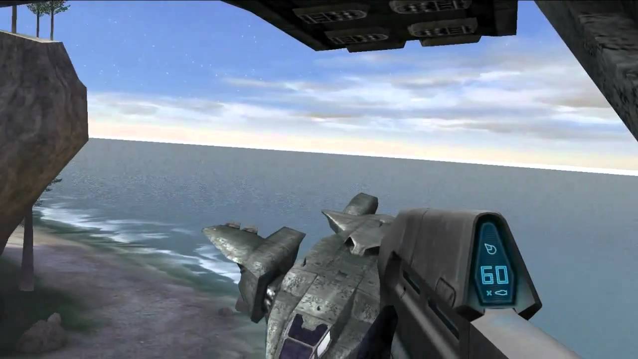 Halo Combat Evolved_ The Silent Cartographer Beach Landing.mp4 HD - YouTube