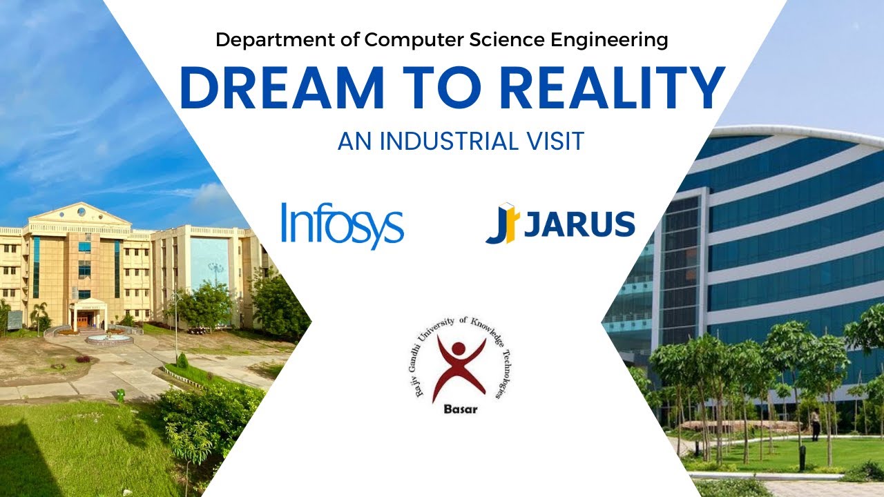 DREAM TO REALITY | Industrial Visit to INFOSYS and JARUS TECHNOLOGIES ...