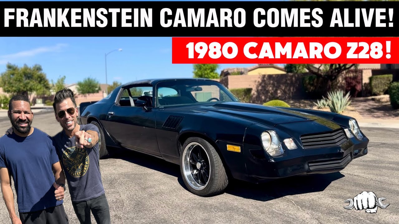 1980 CAMARO Z28! Frankenstein Muscle Car Comes Alive! - YouTube