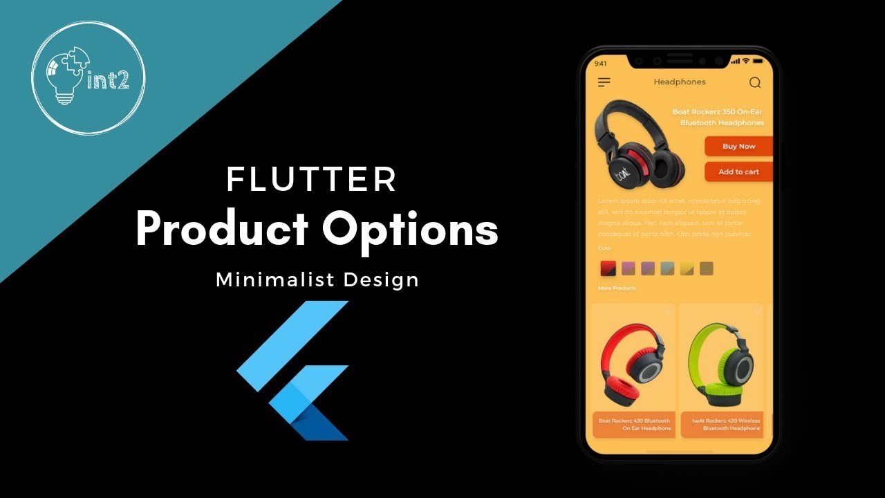 Flutter eCommerce App: Product Options - Speed Code | Part2 - YouTube
