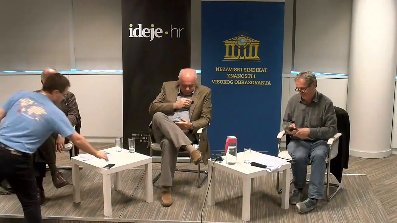 Ivan Padjen i Žarko Puhovski. Diskusija dvojice doajena, 23.5.2019 ...