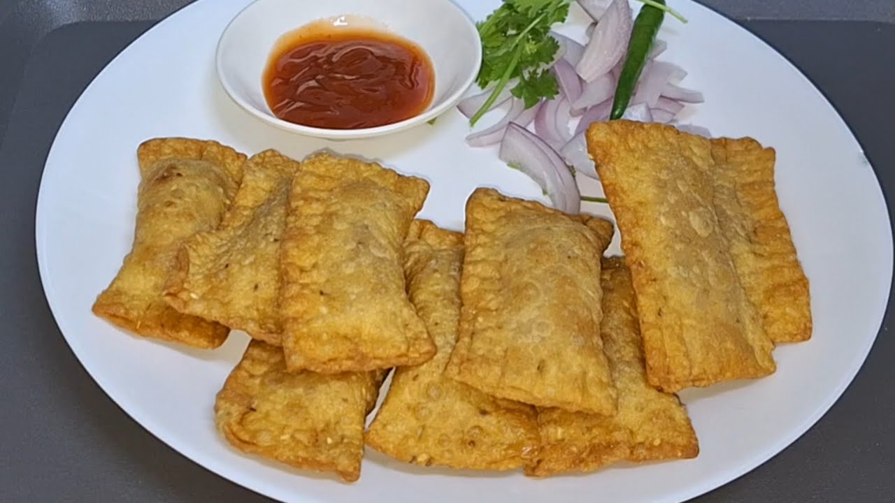 Crispy and Tasty Potato Puff Recipe || Party Starter Snack Recipe ...