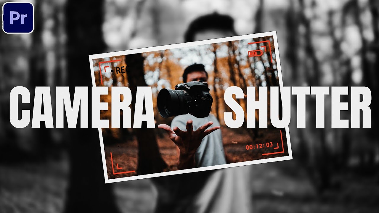 Create A Camera Shutter Effect 📷 Premiere Pro Tutorial Youtube