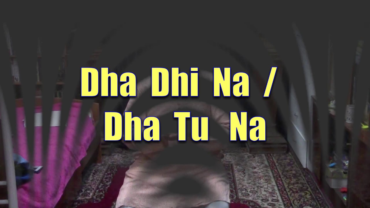 Kathak Tutorial - Taal Dadra - Introduction and Padhant - YouTube