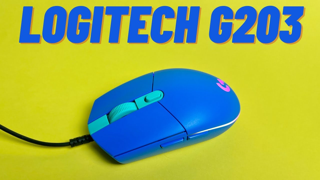 Logitech G203 Unboxing e Review Completo - Bom, Bonito e Barato! - YouTube