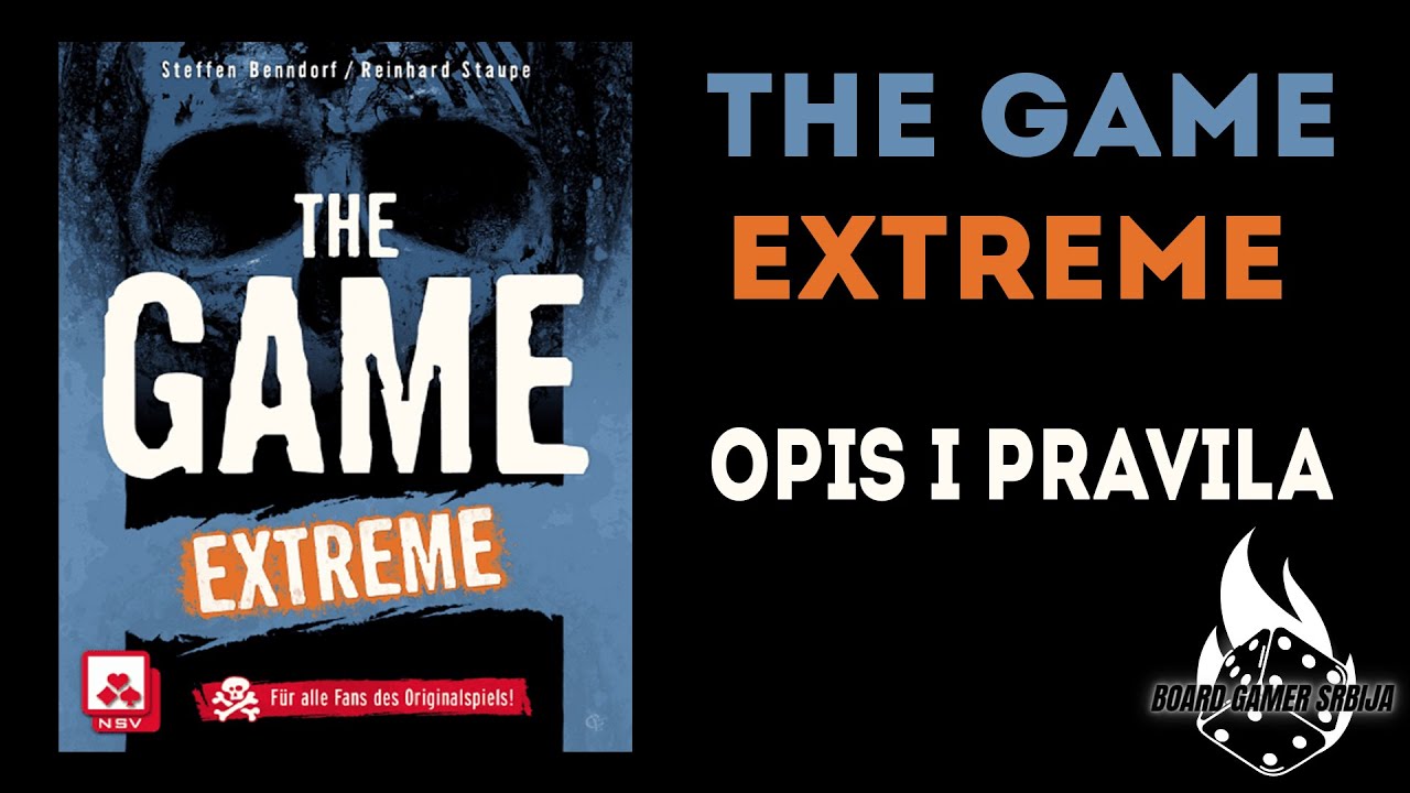 The Game: Extreme - Opis i pravila (kooperativna kartaška igra za 1 do ...