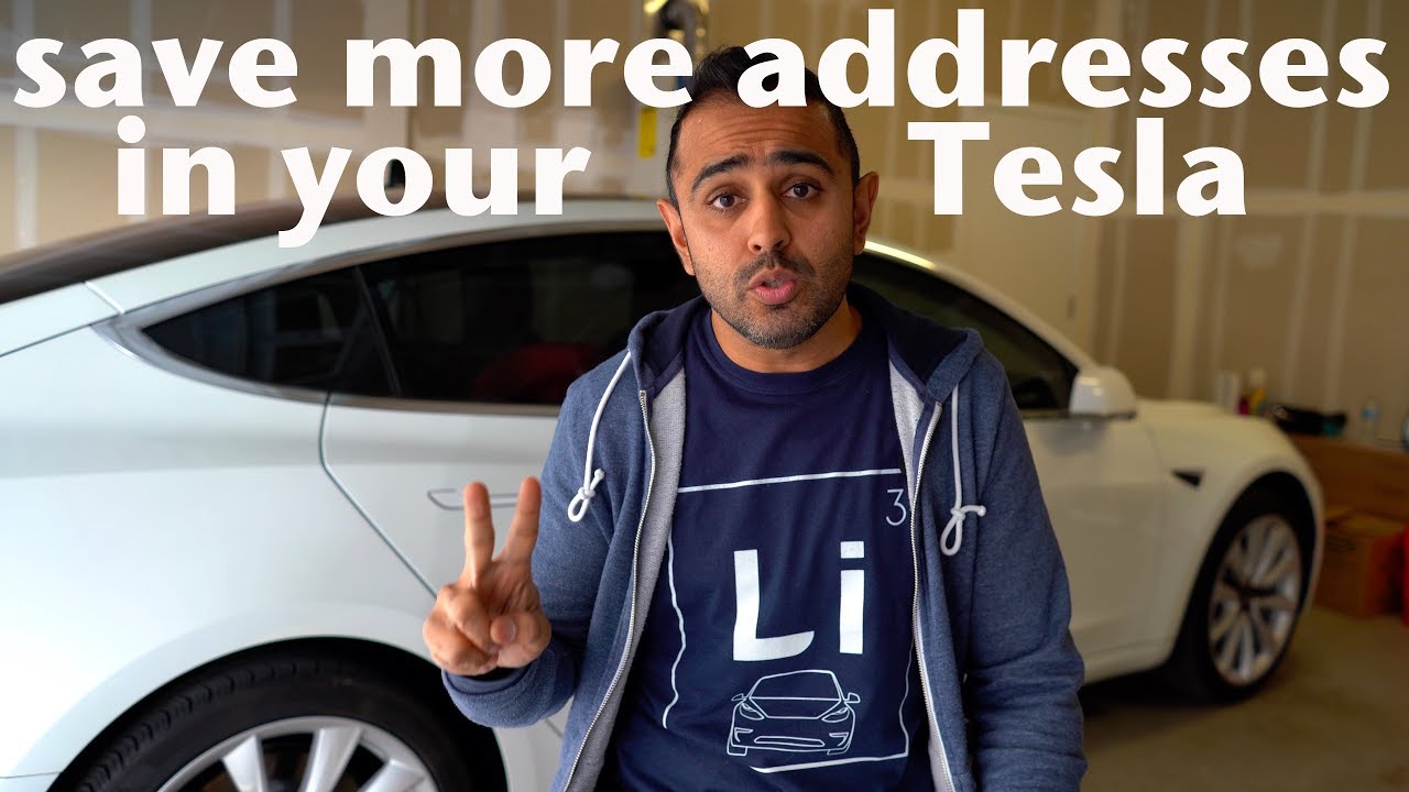 How To Store More Than 2 Addresses In Your Tesla Model 3 Navigation How To Store More Than 2 Addresses In Your Tesla Model 3 Navigation