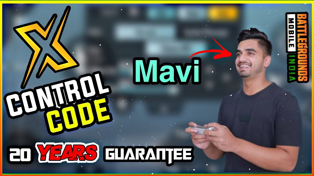 (BGMI) Mavi CONTROL Code And New Sensitivity code 2021ll BGMI best 2 ...