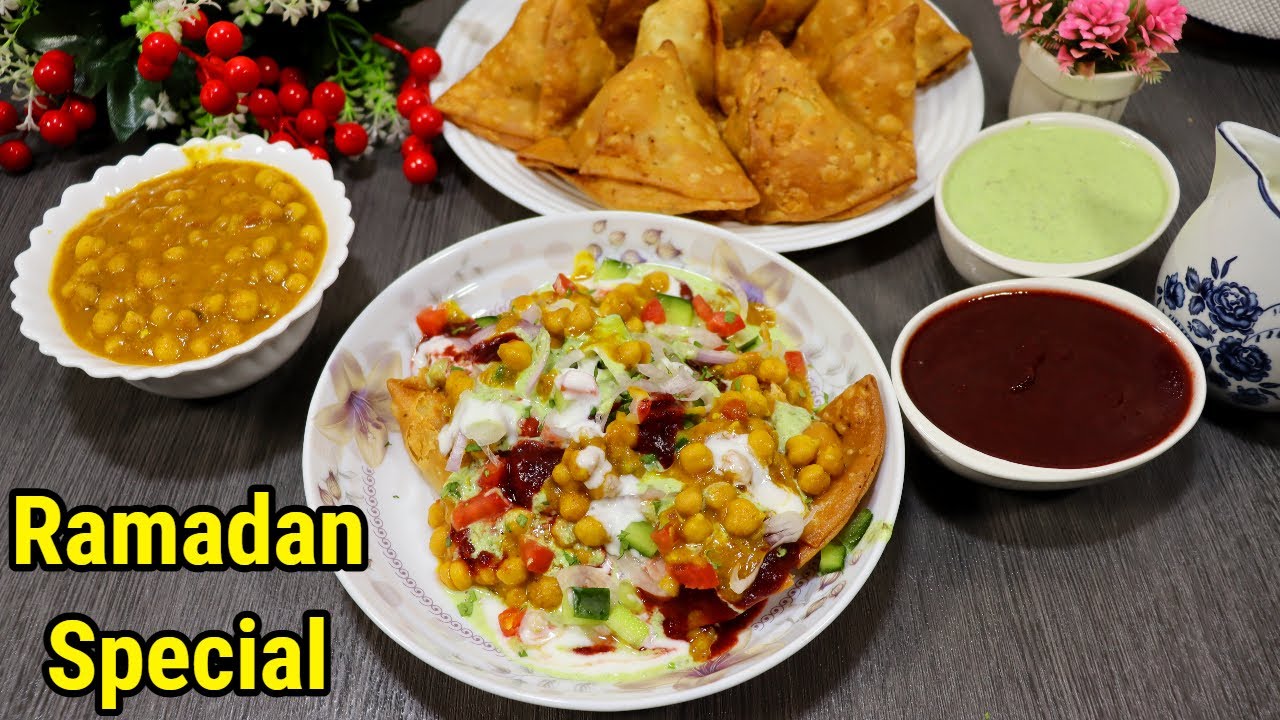Special Samosa Chaat & Chutney Recipe By Tasty Food With Maria ...