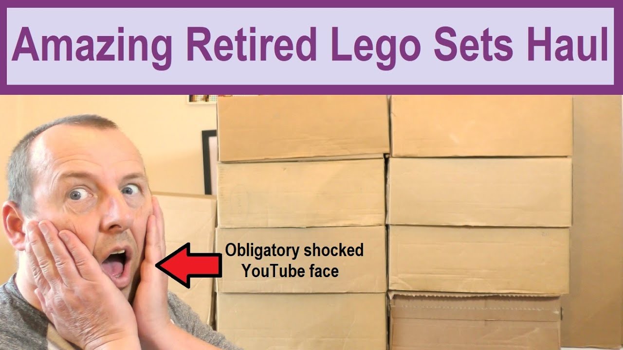Amazing Retired Lego Sets Haul / Unboxing - I picked up more rare ...