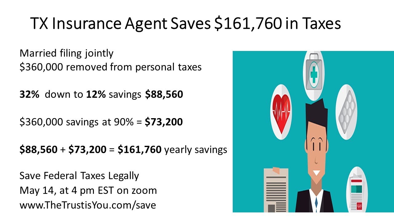 TX Insurance Agent Saves $161,760 in Taxes with the Spendthrift Trust ...