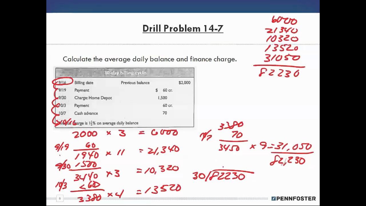Math for Business and Applications Ch 14 Drill Problems 14 7 - YouTube